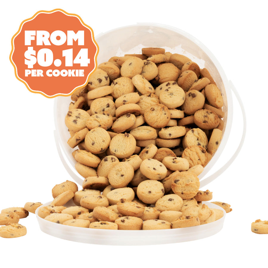 Bite-Sized Choc Chip Cookies 2.2kg | Cookie Man
