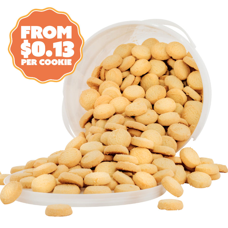 French Vanilla Shortbread Cookies 2.3kg | Cookie Man